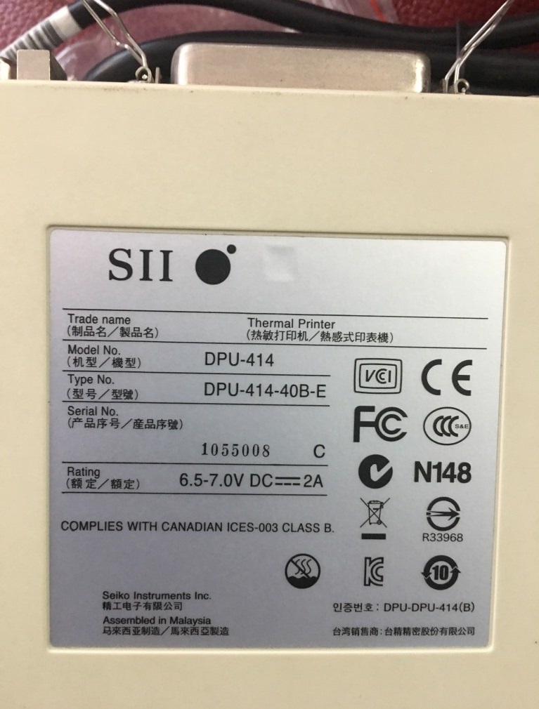 Coagulyzer for printer DPU-414 Seiko DPU41